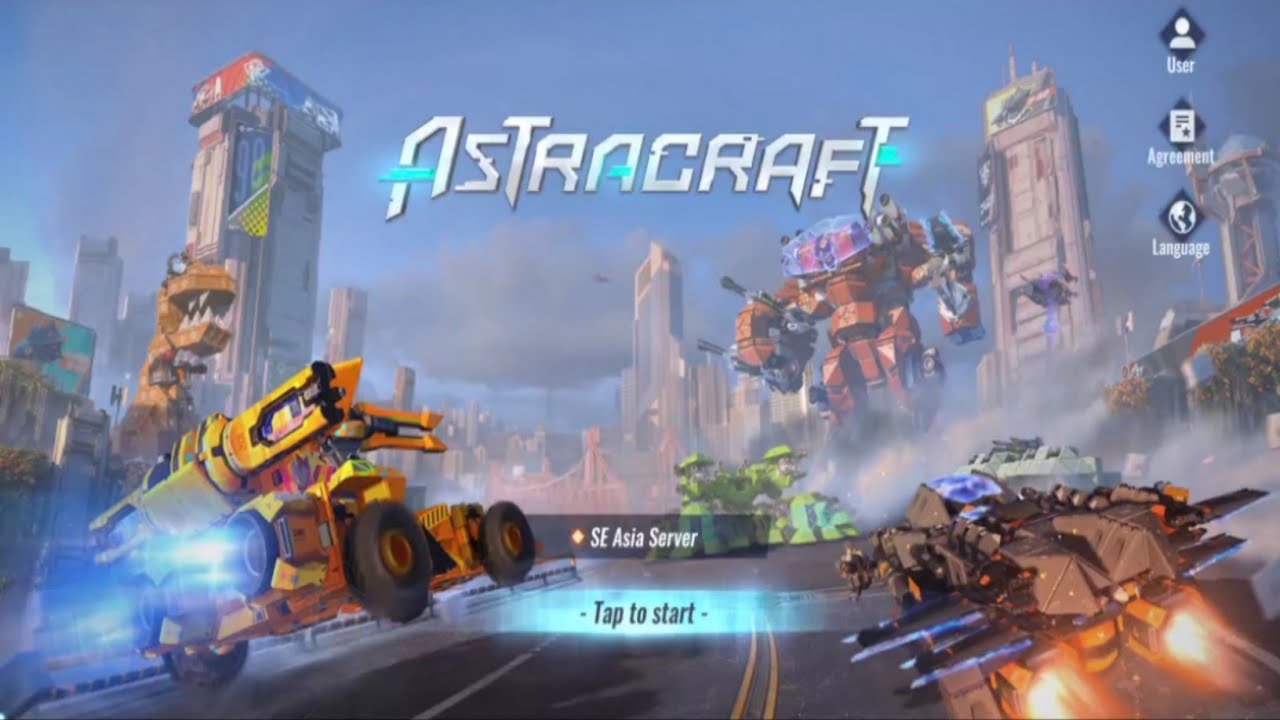 Astra Craft - Bumper Soccer Gameplay - YouTube