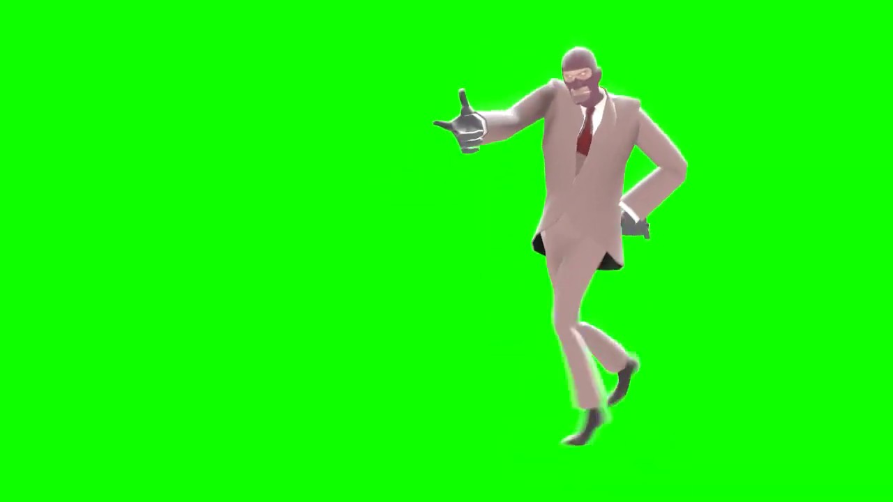 Team Fortress 2 Spy dance Fortnite Green Screen - YouTube