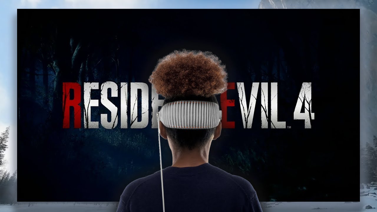 You can GAME on Apple Vision Pro, Resident Evil 4 - YouTube