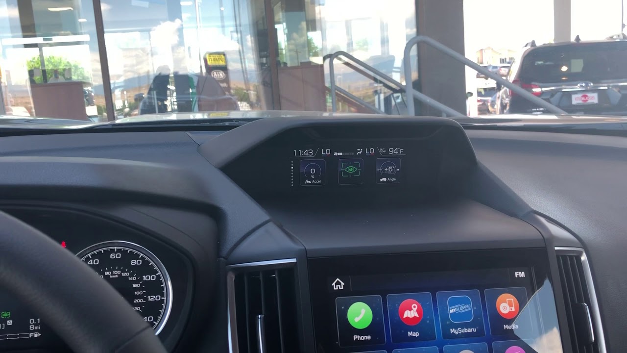 Driver Monitoring System 2020 Subaru Forester - YouTube