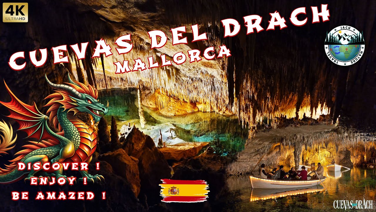 COVAS DEL DRACH ! Explore the most famous CAVE in Spain | 4K UHD - YouTube