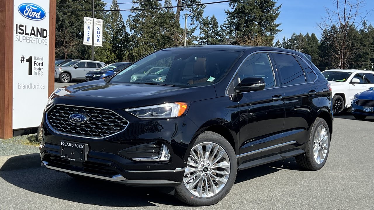 2024 Edge Titanium + Nav, Moonroof, AWD Review | Island Ford - YouTube