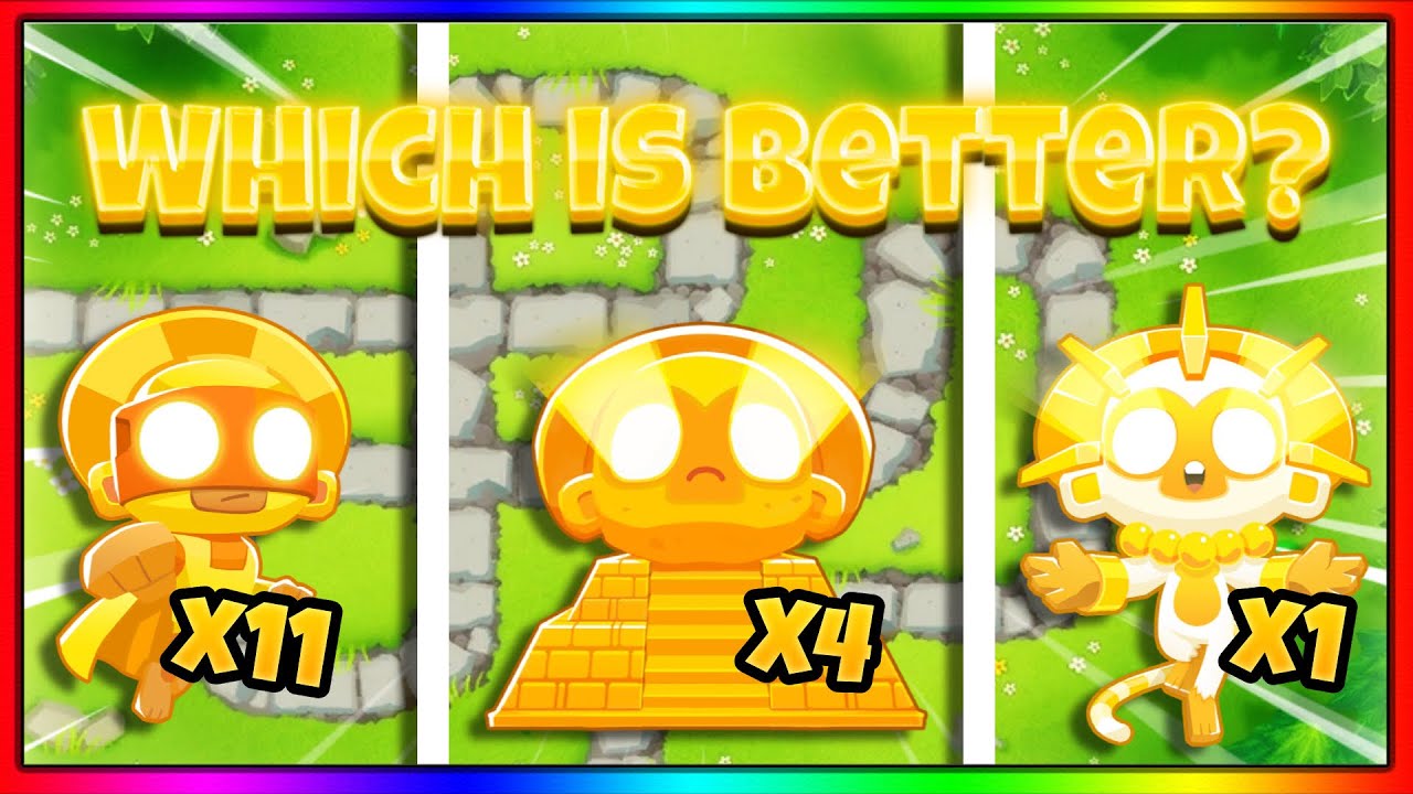 11 Sun Avatar VS 4 Sun Temple VS True Sun God (Bloons TD 6) - YouTube