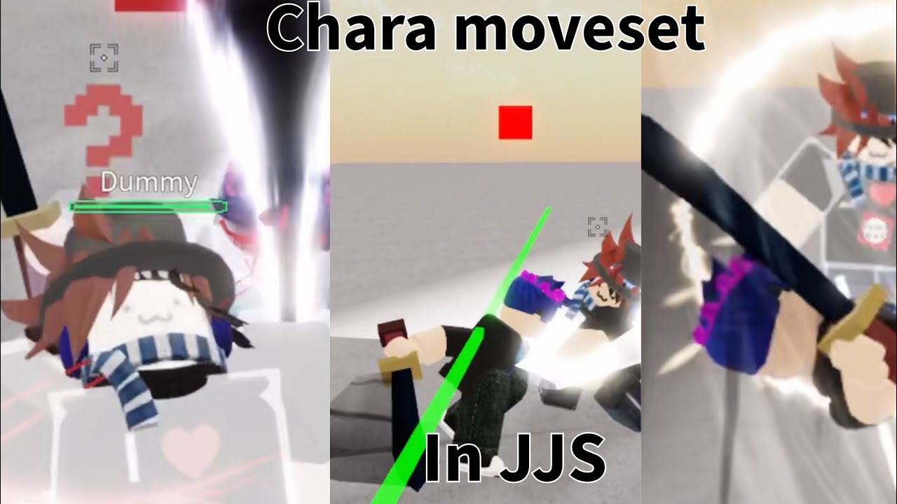 [SKILL BUILDER] Chara From Undertale Moveset In JJS - YouTube