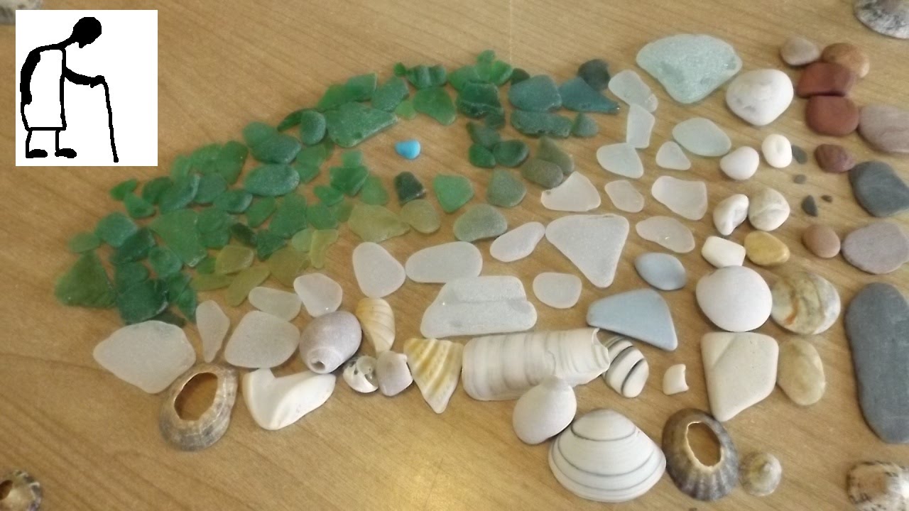 Sorting Pebbles from the Beach #1 Stop Motion Animation - YouTube