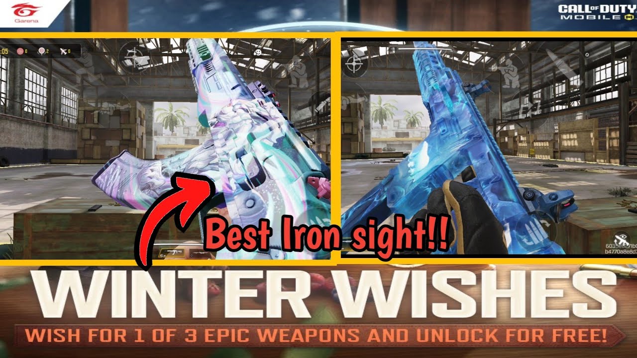 CODM WINTER WISHES EVENT FREE EPIC WEAPON SKIN | FENNEC ASM10 TYPE 25 ...