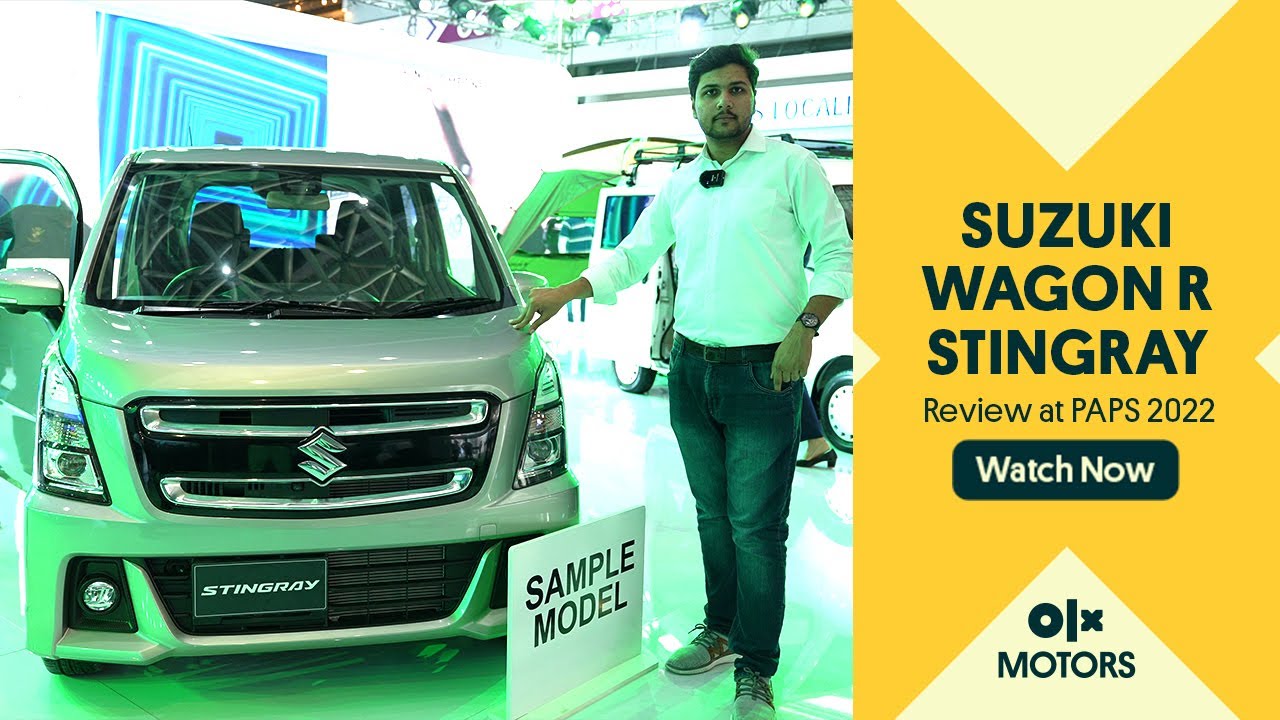 Suzuki Wagon R Stingray Walkaround @ Pakistan Auto Show 2022 - YouTube