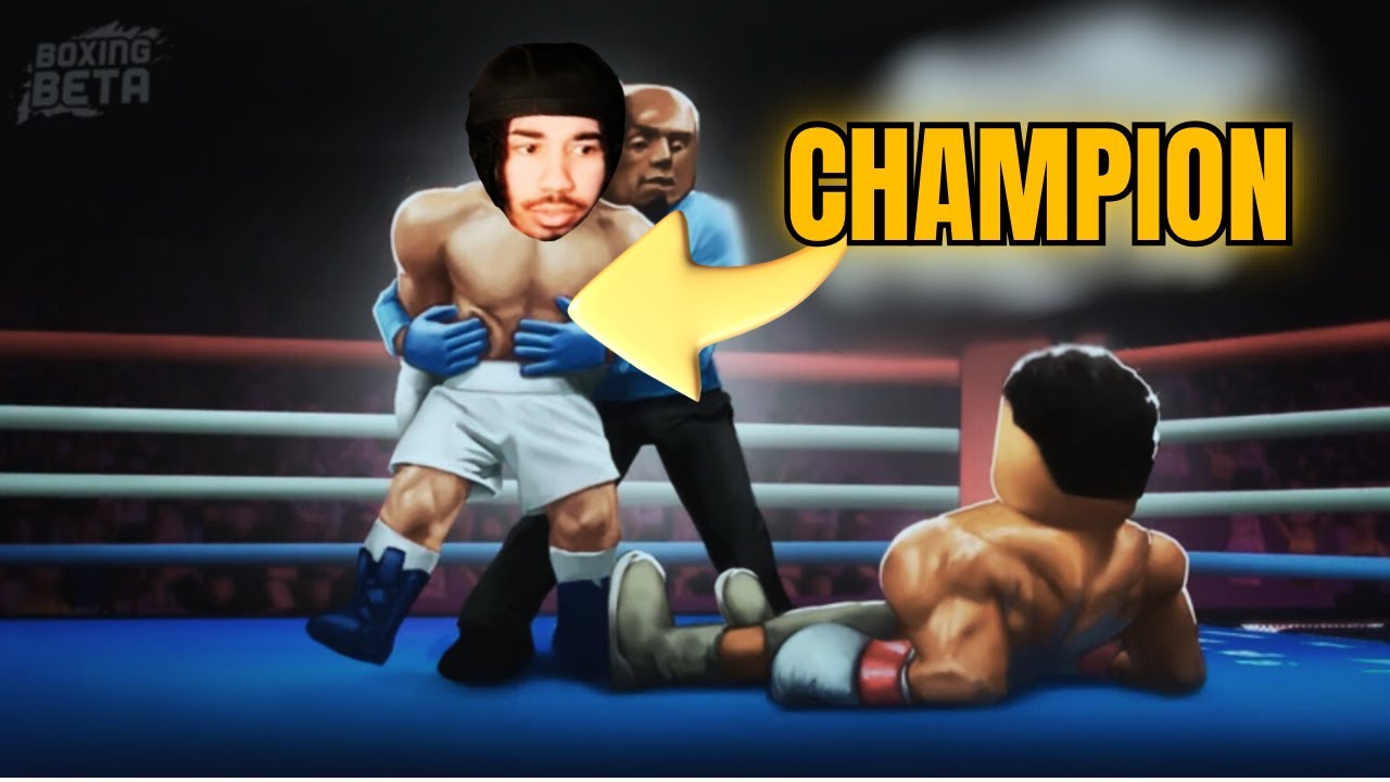 I became A Boxing CHAMPION in ROBLOX (Boxing beta) - YouTube