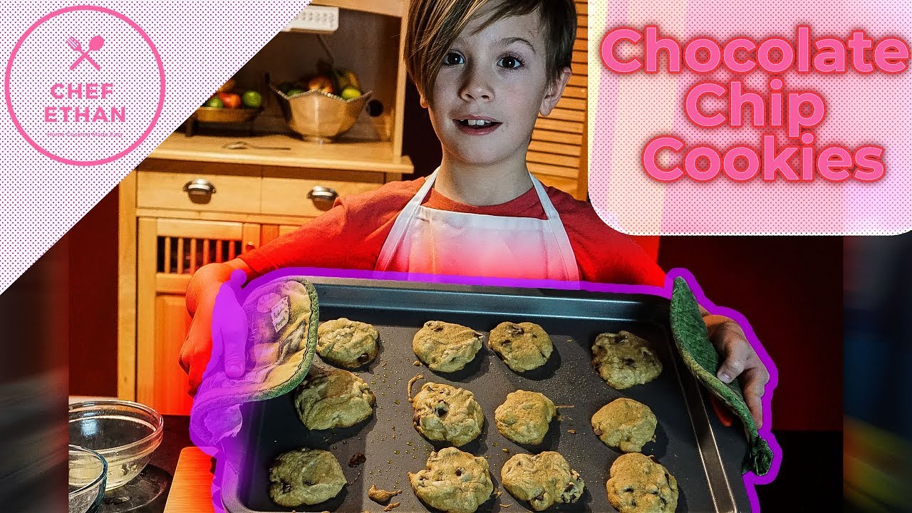 Chocolate Chip Cookies Easy Recipe - Chef Ethan - YouTube
