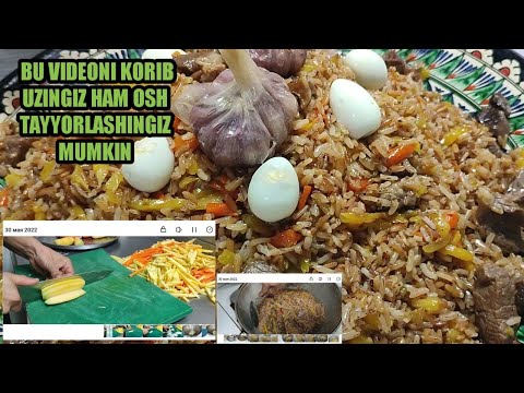 DEVZIRA GURUCHIDAN CHOYHONA OSH TAYYORLASHNI O'RGANAMIZ. КАК ГОТОВИТЬ ЧАЙХАНА ПЛОВ