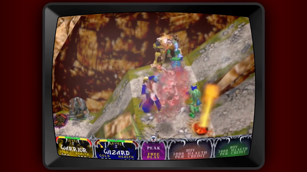 1UP Arcade - Gauntlet Legends by Atari (1998) - YouTube