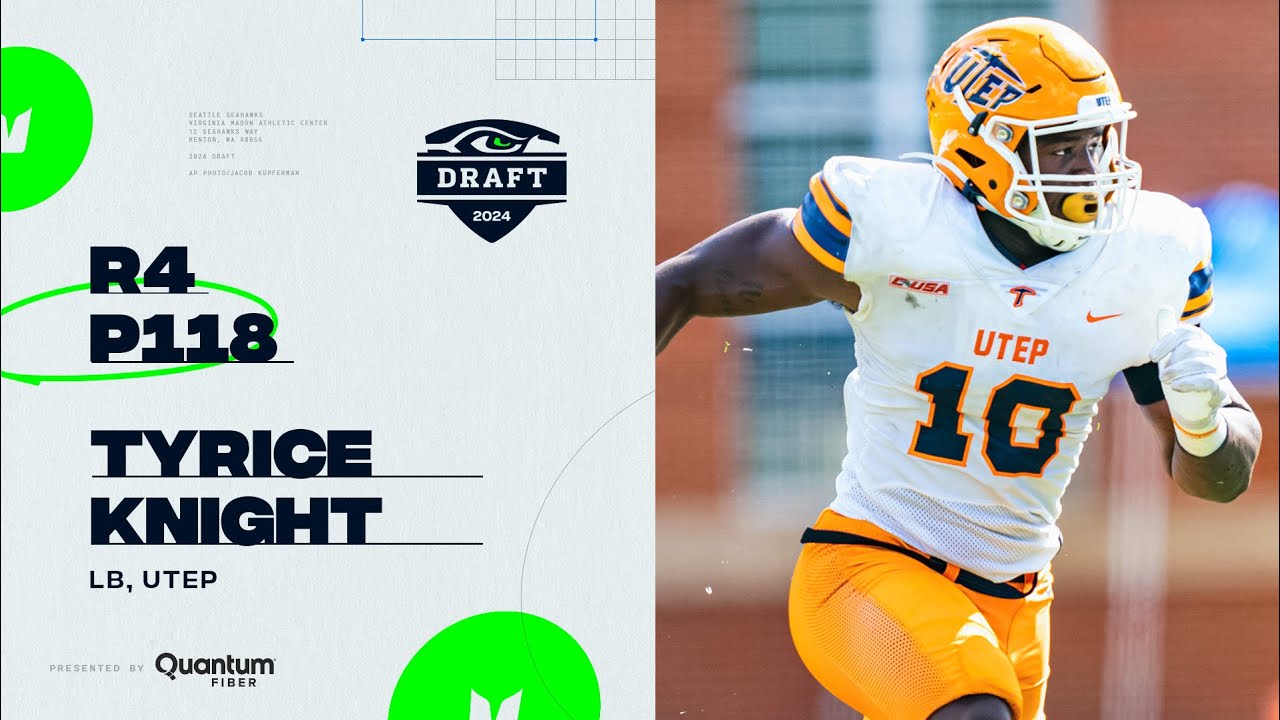 Seahawks Select LB Tyrice Knight With No. 118 Pick In 2024 NFL Draft ...