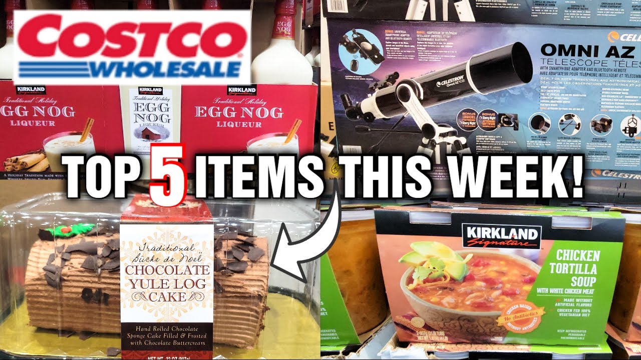 COSTCO This WEEK'S Top 5 Items YOU may NEED! - YouTube