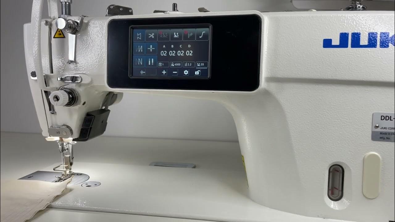 How To Adjust Presser Foot Lift Height On JUKI DDL-900C Industrial Sewing Machine - YouTube