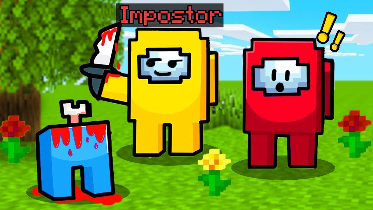 ¿Quién es el IMPOSTOR de AMONG US en MINECRAFT? 😂 AMONG US en MINECRAFT ...