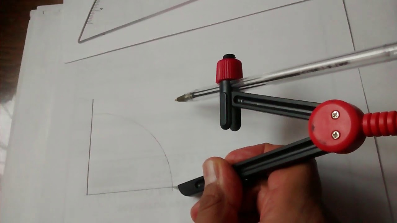 Construcción con regla y compás 11 - YouTube