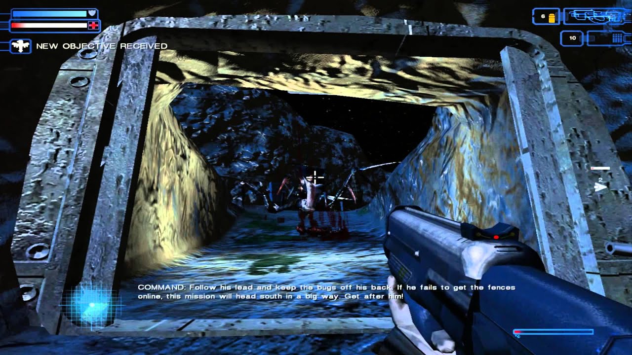 Starship Troopers part 02: Outpost 29 - YouTube