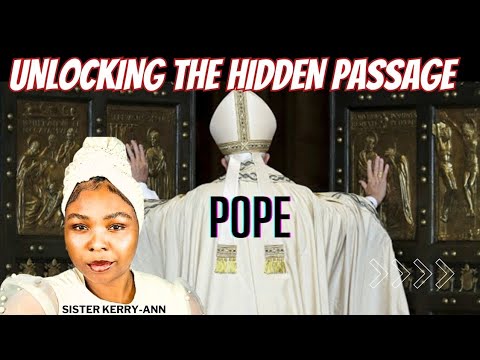 POPE OPEN DE-M0N PORTAL AND HAVE LUNCH WITH PRISONERS.... WHY ...