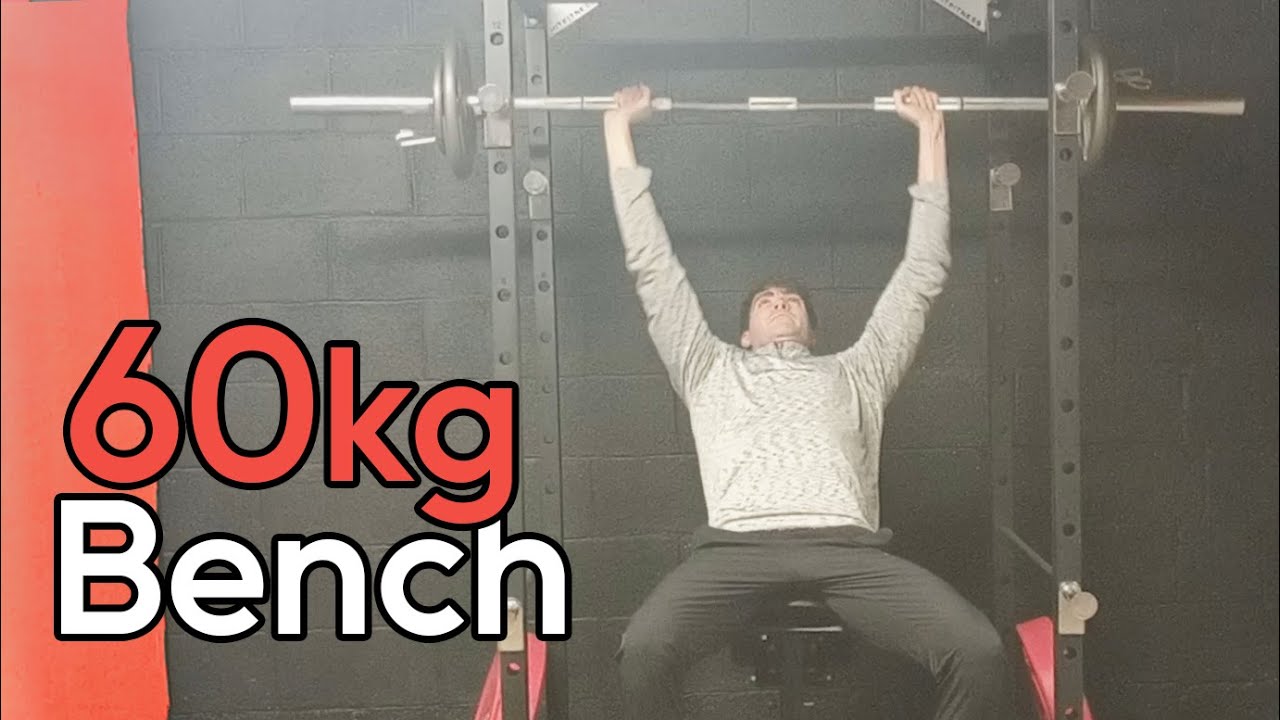 Road to 100kg OHP #2 - First Chest Session - Incline Benching 60kg ...