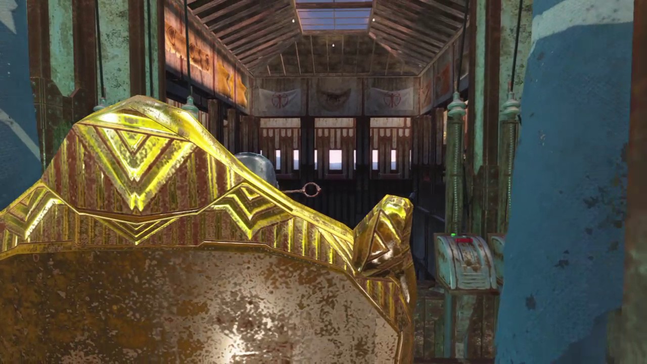 Fallout 4 castle tour - YouTube