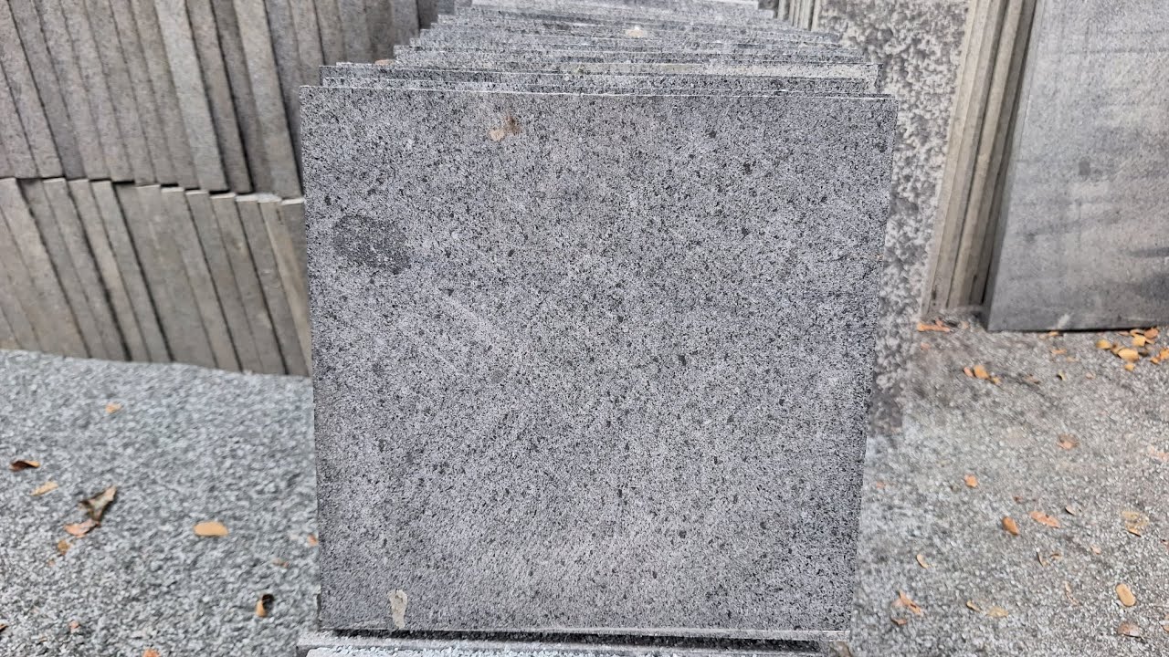 30x30x2cm Andesit Rata Mesin Tulungagung - YouTube