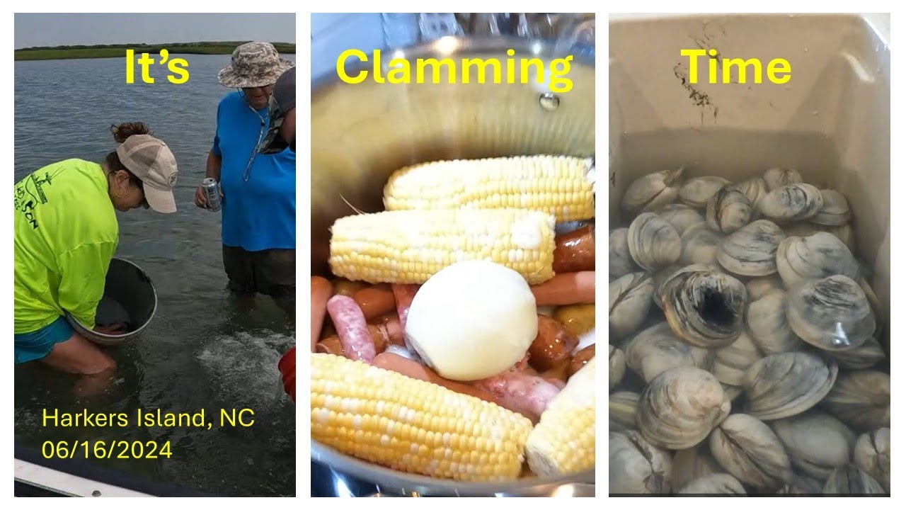It's a Dirty Job!, Clamming and creating a Clam Boil. - YouTube
