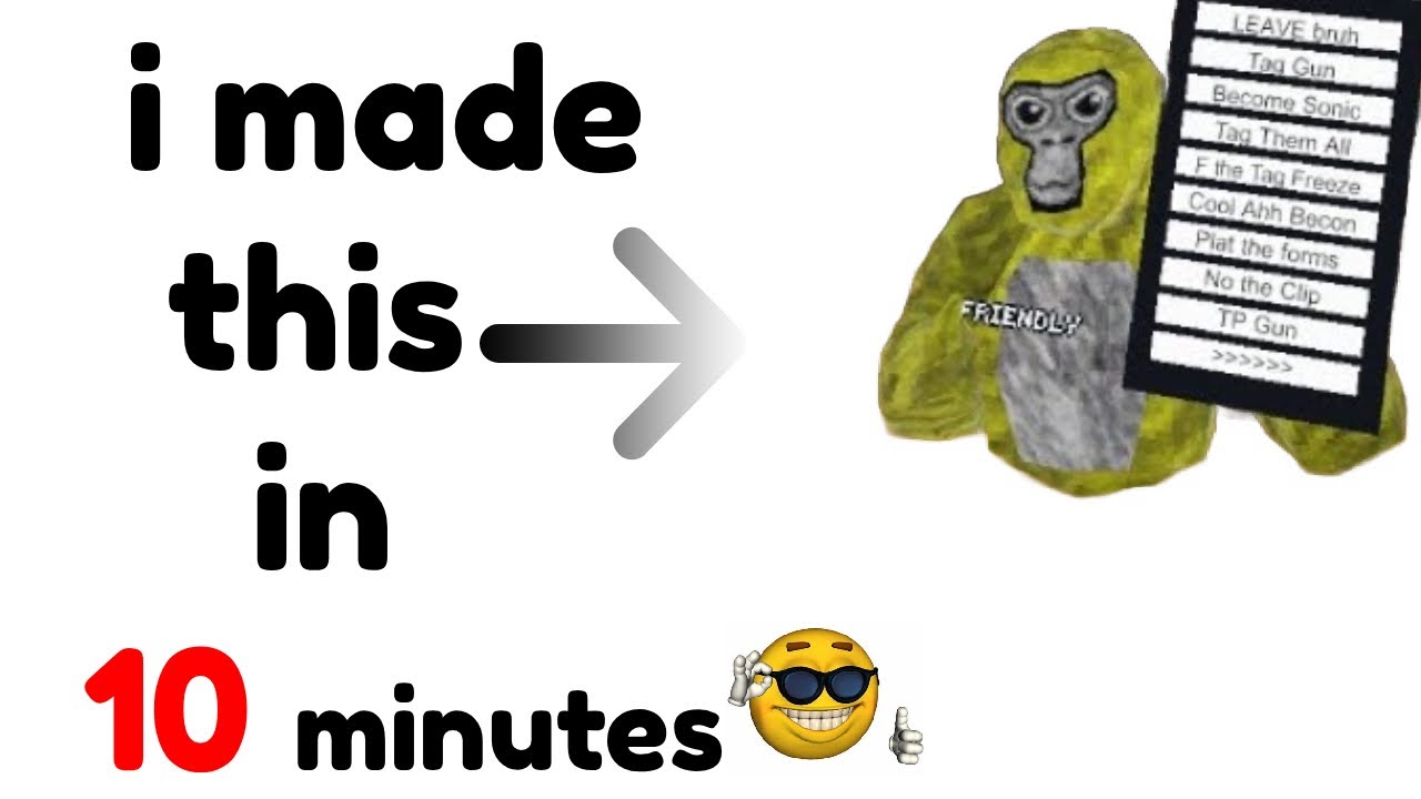 I made a mod menu in 10 minutes... - YouTube