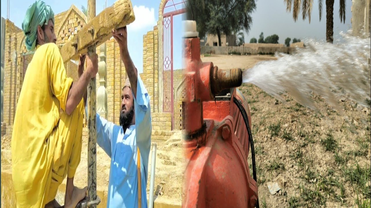 Complete Process 300 Feet Water Boring | Water Boring Machine Working ...