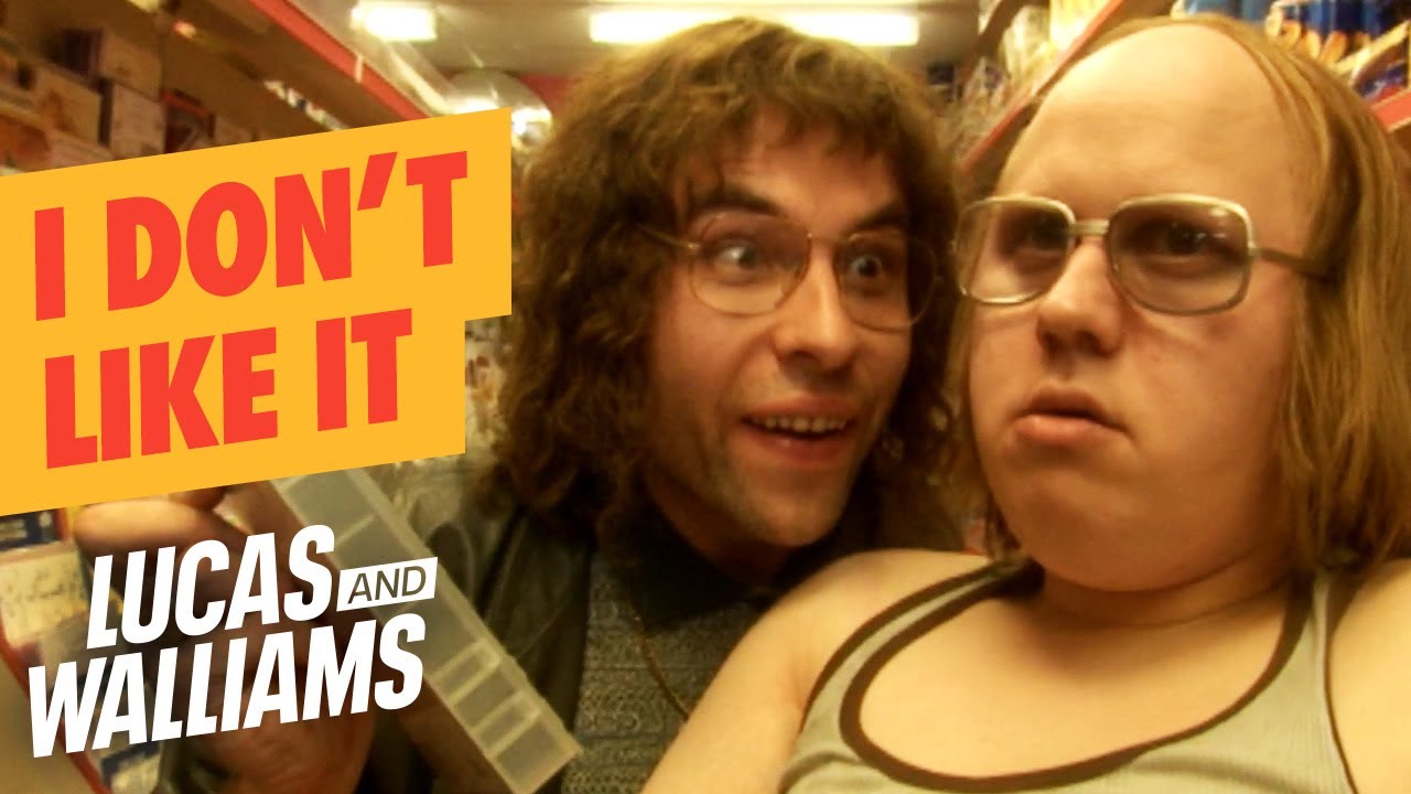 Lou & Andy Pick Up A Video | Little Britain | Lucas & Walliams - YouTube