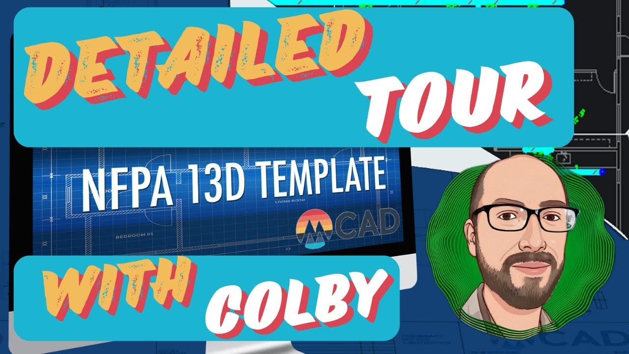 Colbys Detailed 13D Template Tour - YouTube