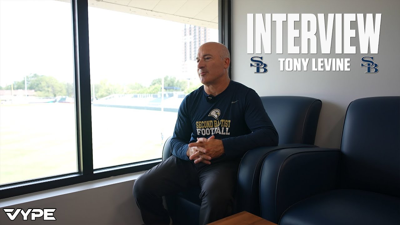 VYPE Campus Interview: Tony Levine-Head Coach Second Baptist Football ...