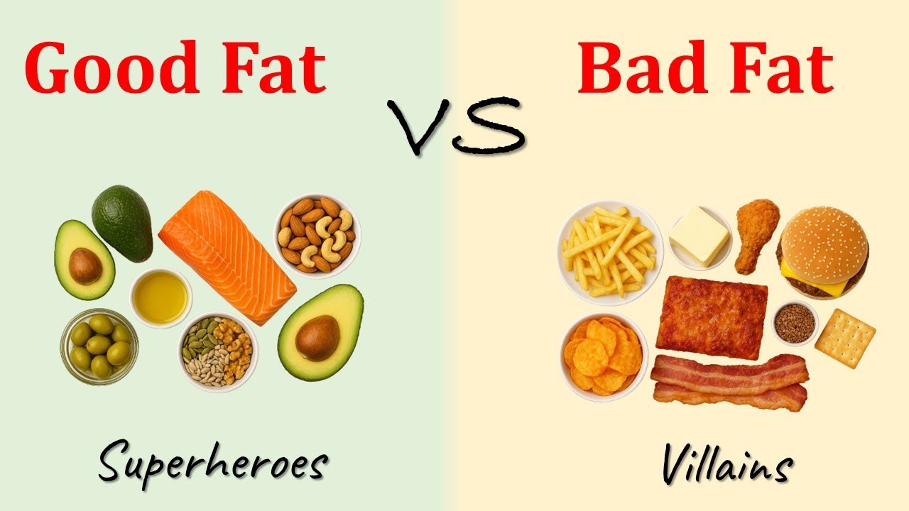 Good Fats vs Bad Fats !! Types, Examples, Advantages & Disadvantages ...
