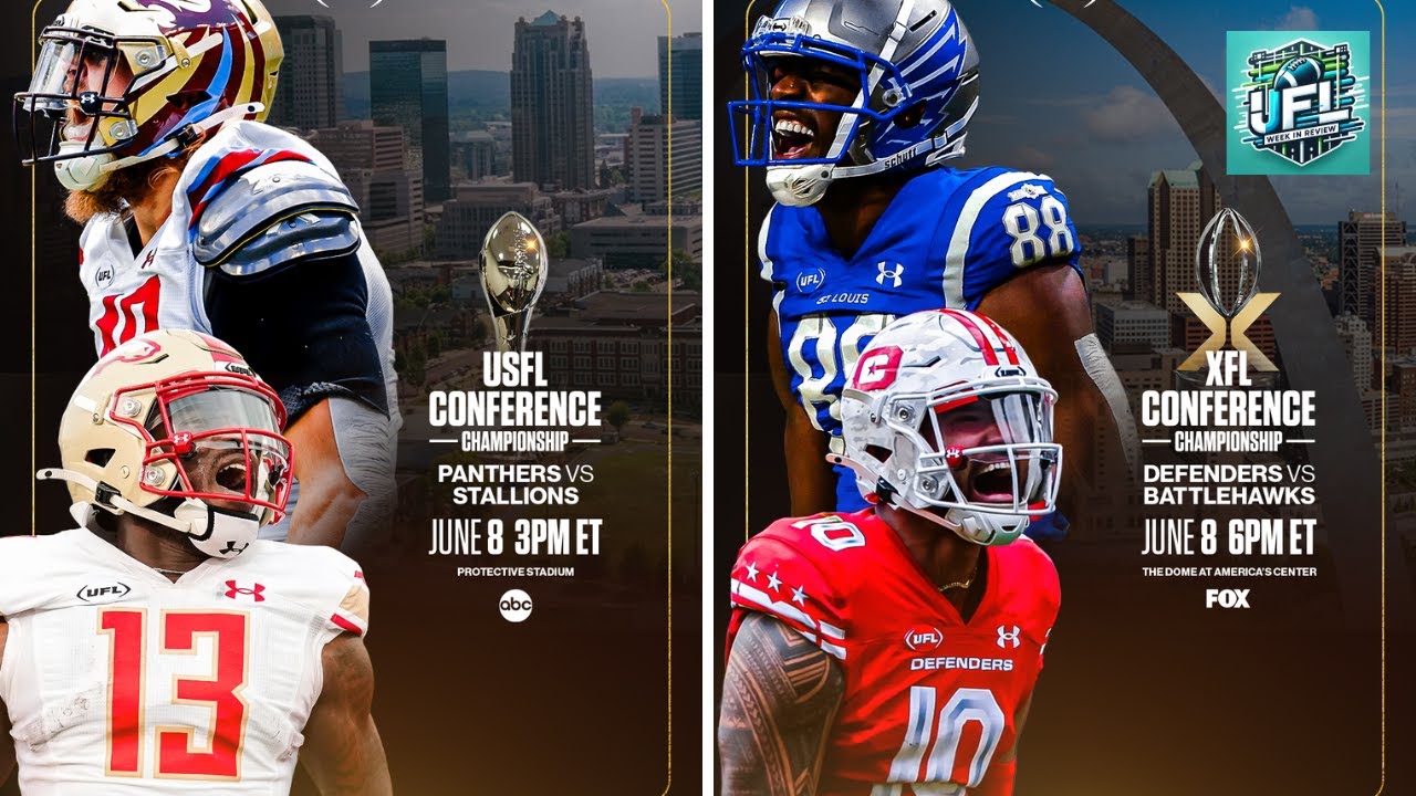 UFL Final TV Ratings, Playoff Schedule Set, All-UFL Team Announced ...