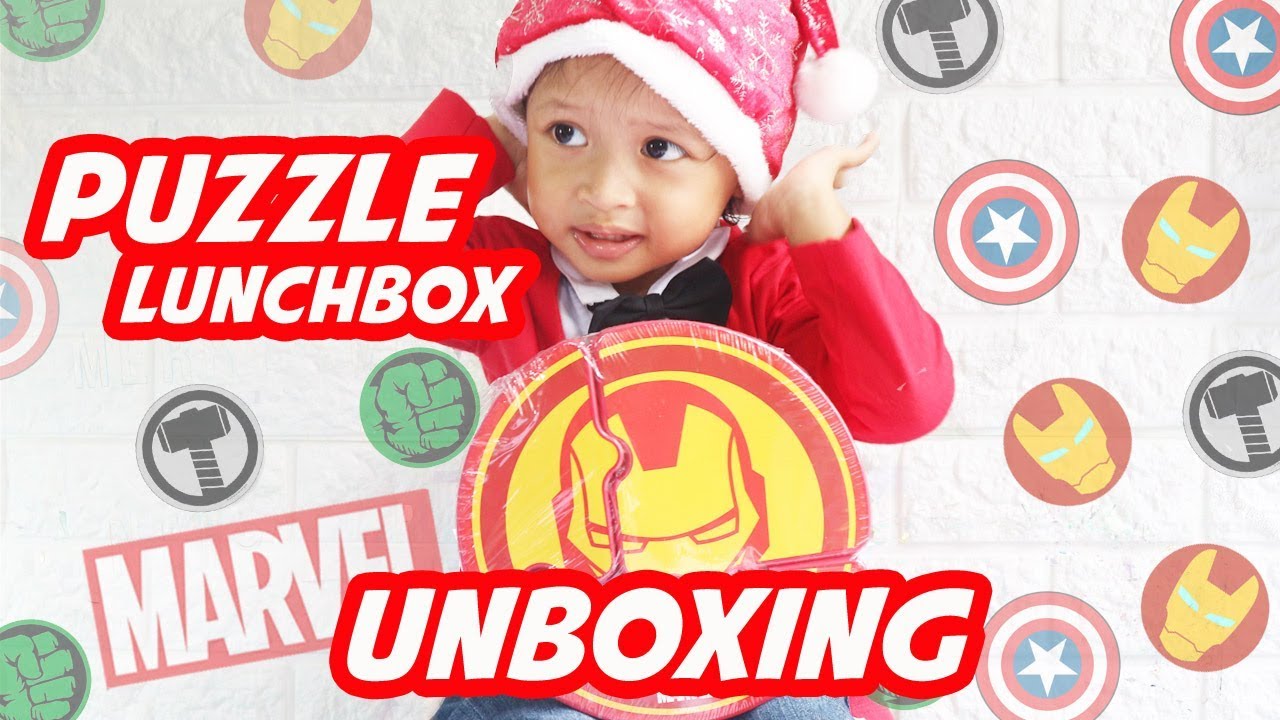 Unboxing Iron Man Lunch Box and Bag - YouTube