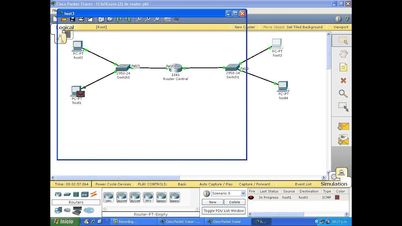 video cisco packet tracer Screen Stream - YouTube
