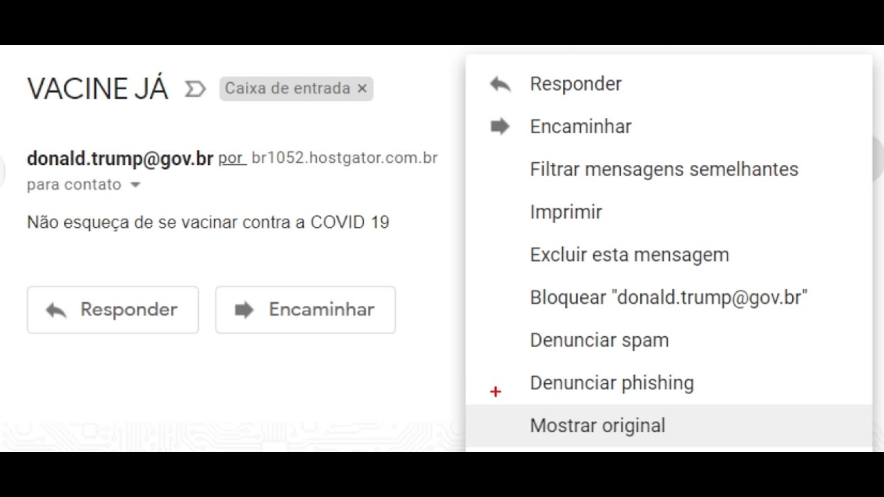 Como identificar um e-mail falso - YouTube