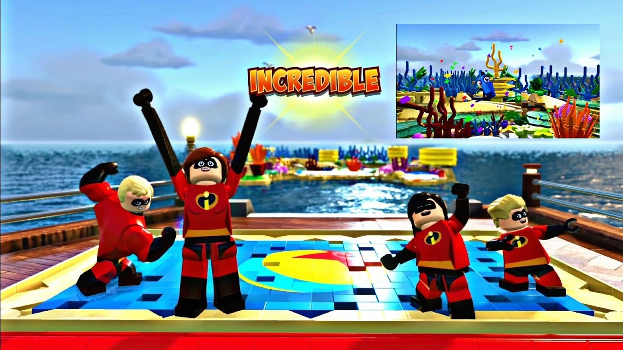 Lego The Incredible Gameplay "Finding Dory?" - YouTube