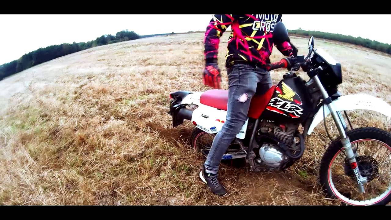 Honda xlr 125 | Field Trail Riding - YouTube
