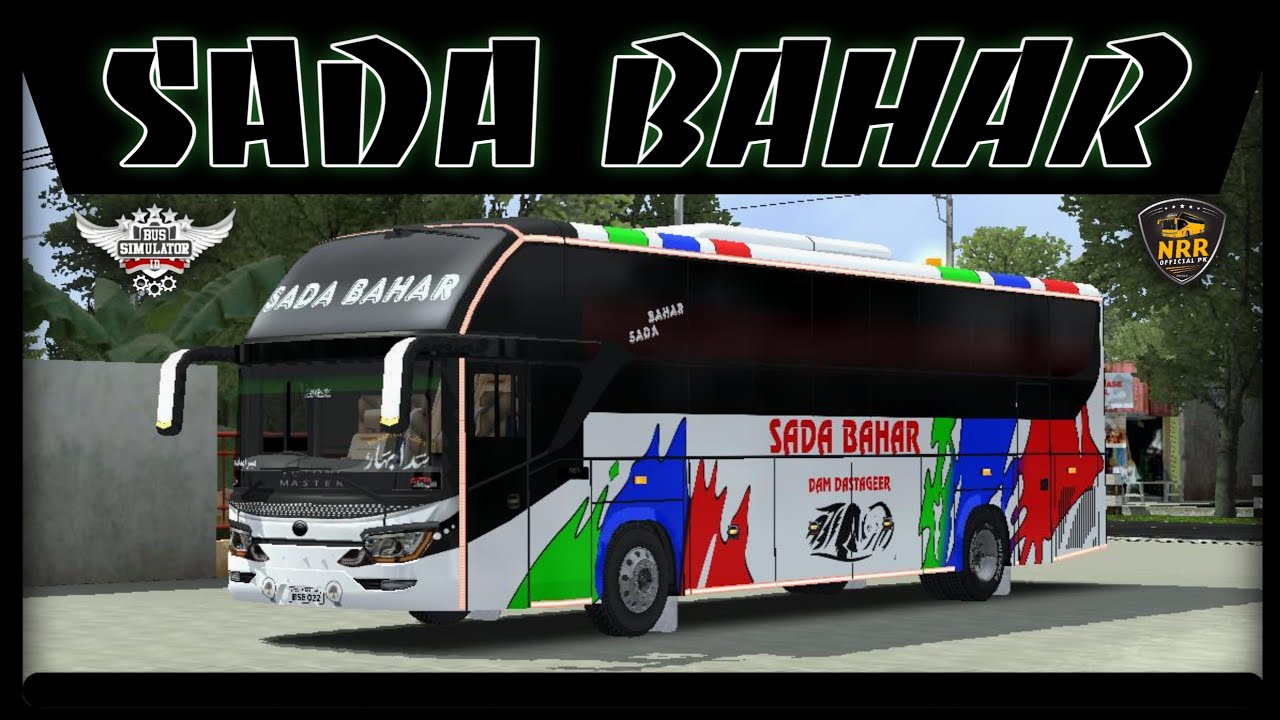 Sada Bahar Sleeper Bus || Sada Bahar Company || New Design || Bussid ...