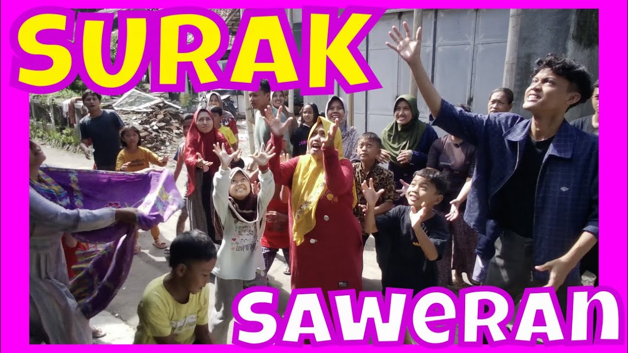 💰 Afiqoh Ikut Tradisi Surak Saweran Uang Receh, Berbagi dalam Kepingan ...