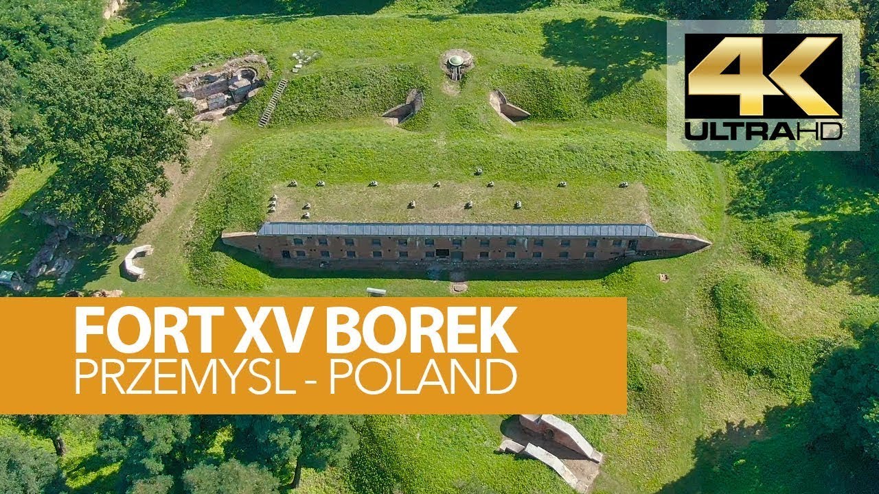 4K Twierdza Przemyśl Borek Fort XV, Przemyśl Fortress Poland ...