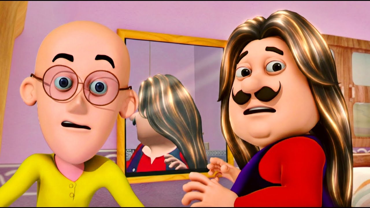 Motu के बदले Hairstyle | Motu-Patlu - YouTube