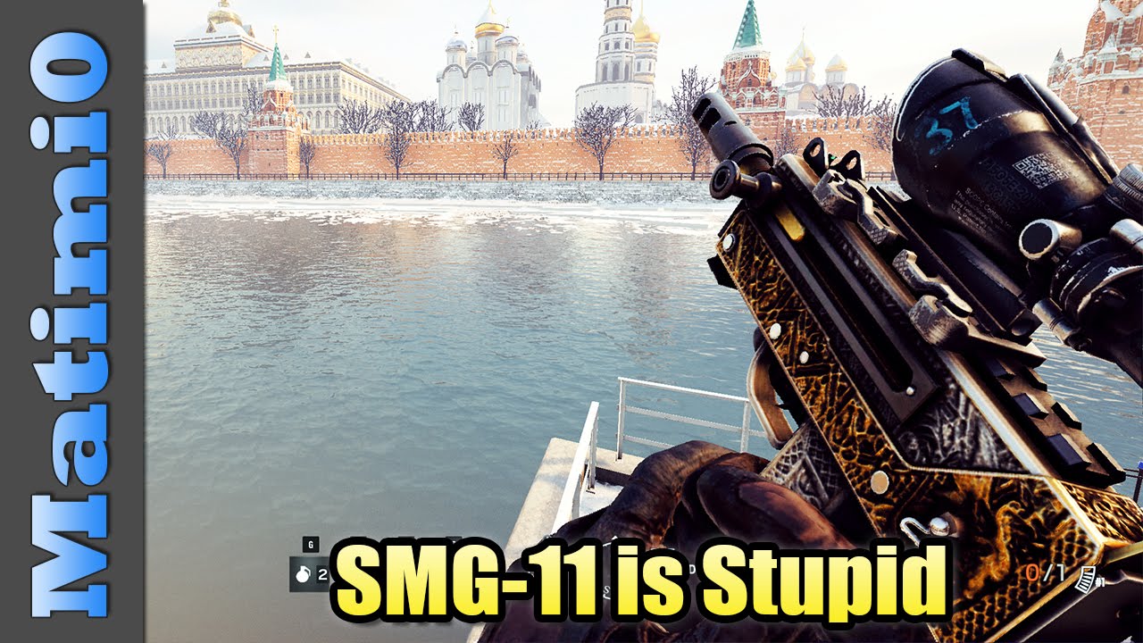 SMG-11 is Stupid - Rainbow Six Siege - YouTube