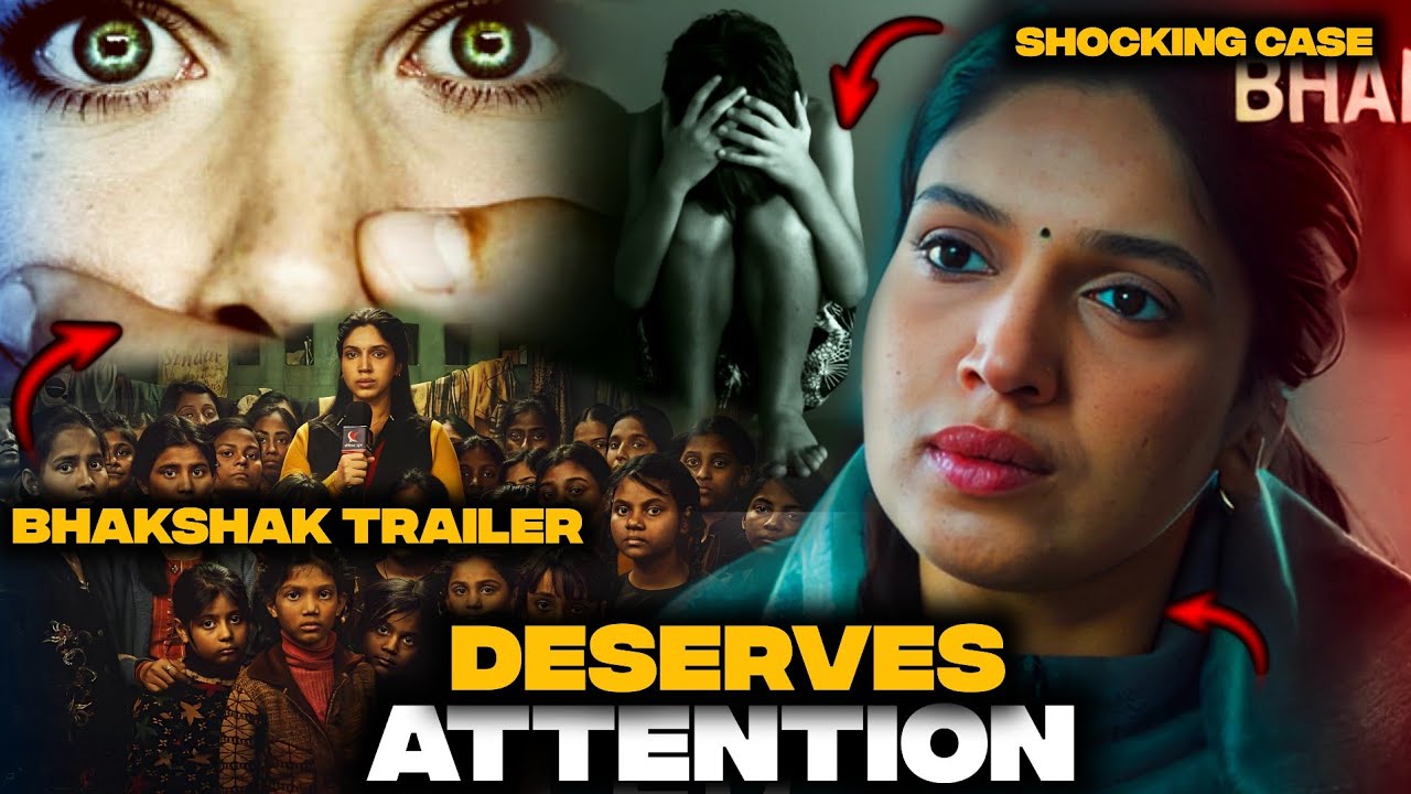 Bhakshak Trailer Review|Bhakshak Trailer |Bhumi Pednekar|Sanjay Mishra ...