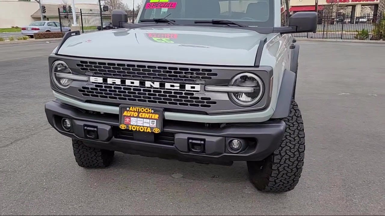 2022 Ford Bronco Antioch Pittsburg Brentwood Concord Walnut Creek - YouTube