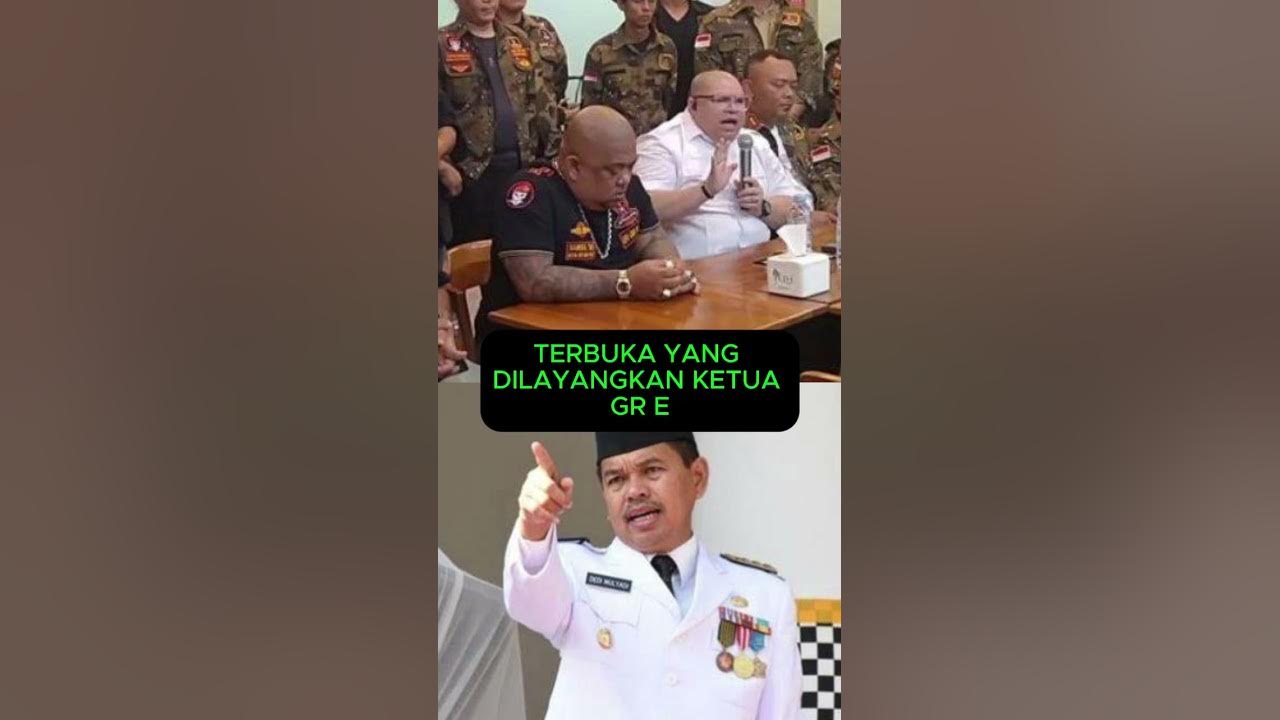 Dedi Mulyadi Ditandai Hercules? Razman Nasution Ultimatum Jangan Berani Ganggu Ormas Grib Jaya ...