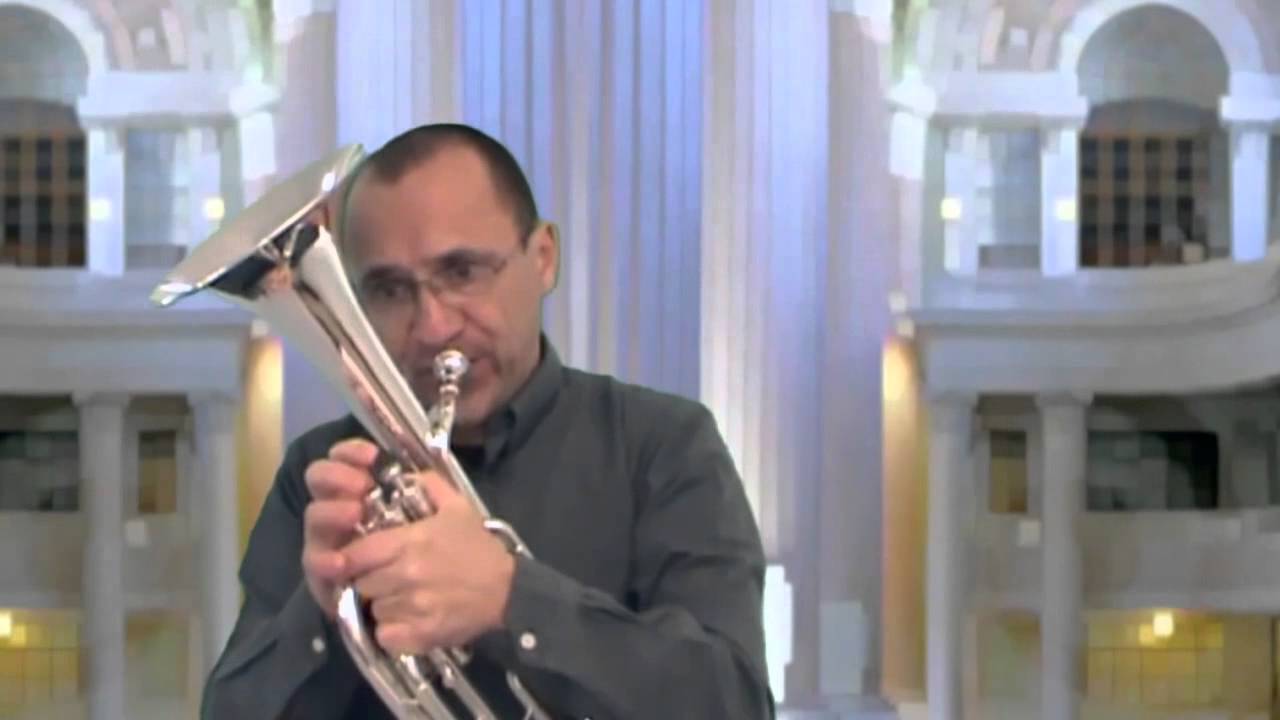 Tenor Toccata by Rodney Newton. Tenor Horn and Piano. - YouTube