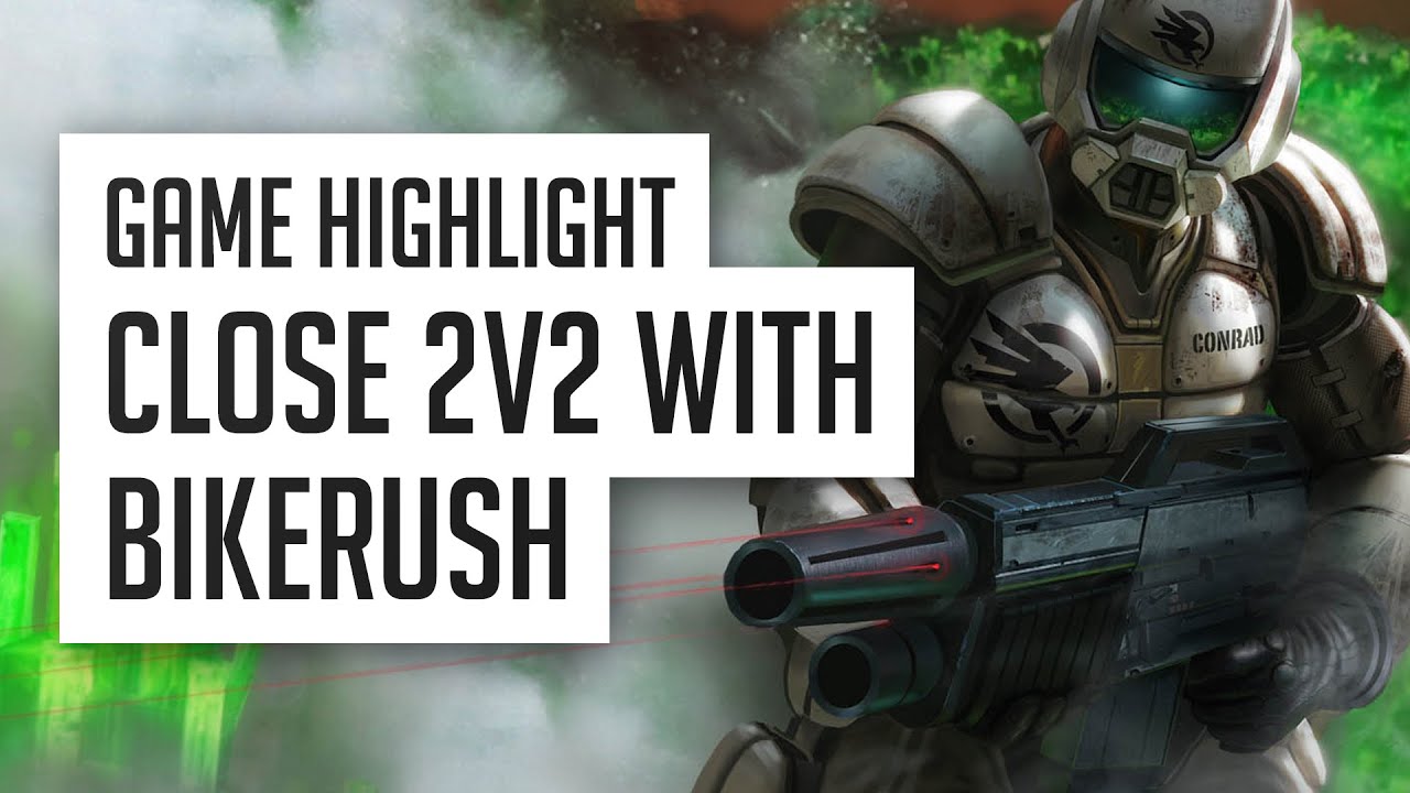 [C&C3: Kane's Wrath] Game Highlight - Close 2vs2 Game With Bikerushownz ...