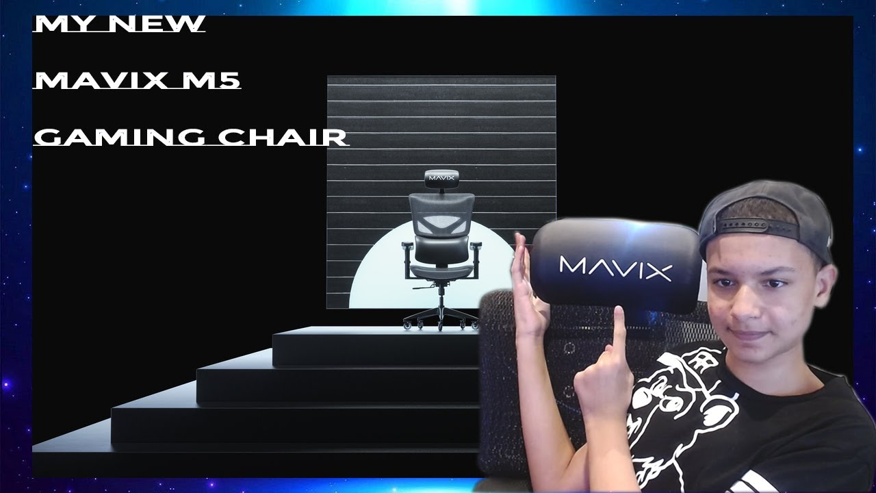 My New Mavix M5 Gaming Chair Unboxing & Review - YouTube