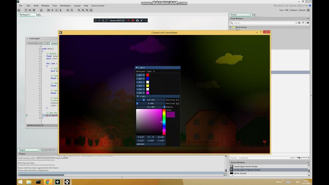 [GMS2] Dynamic Lights Shader - YouTube